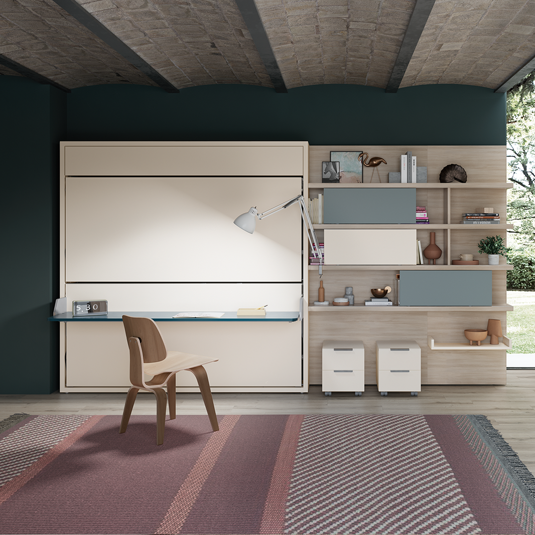 Wall Beds with Tables & Desks | Resource Furniture – Resource Furniture ...
