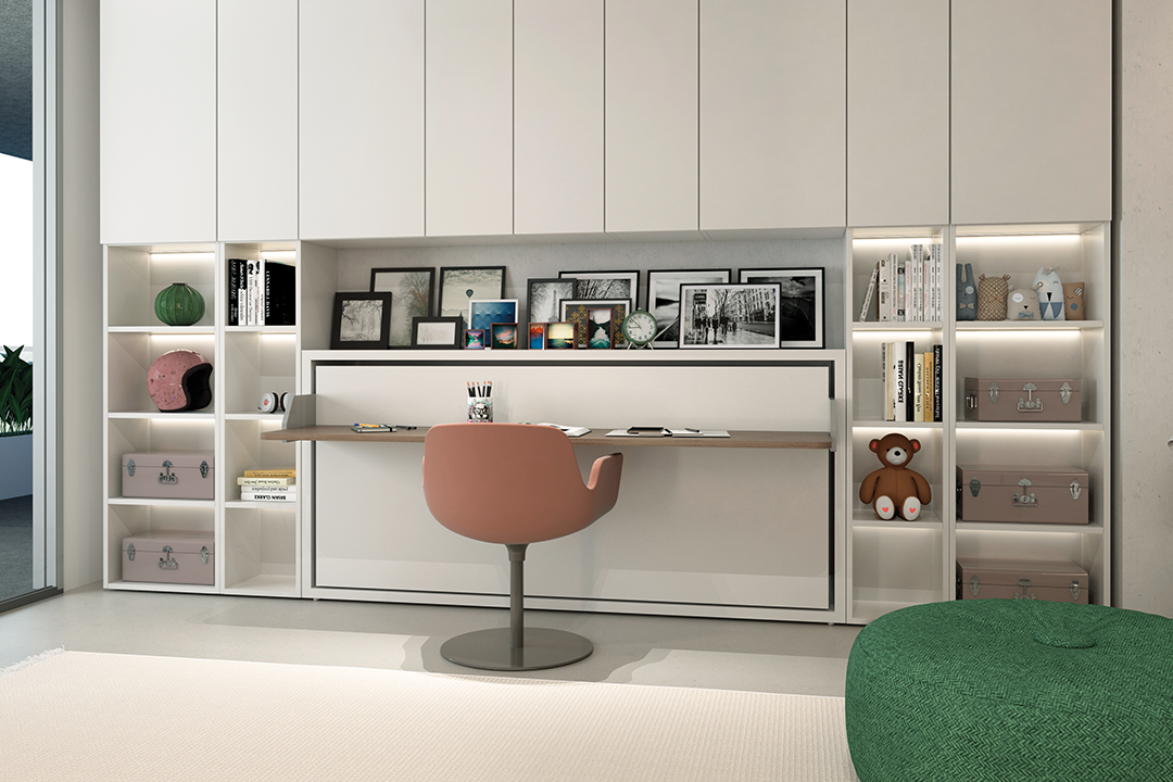 Kali Desk Wall Bed | Resource Furniture