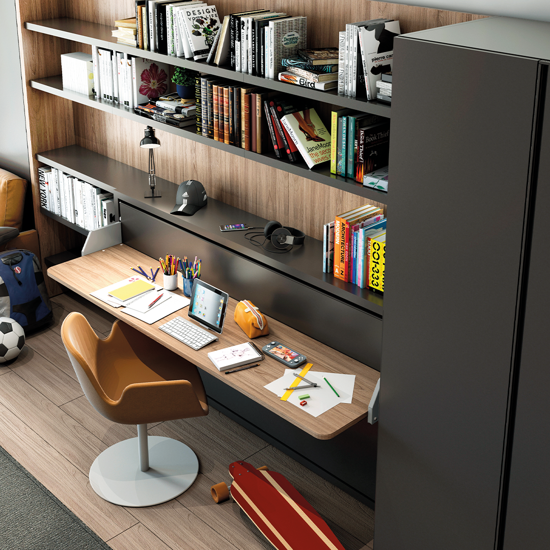 Kali Desk Wall Bed | Resource Furniture